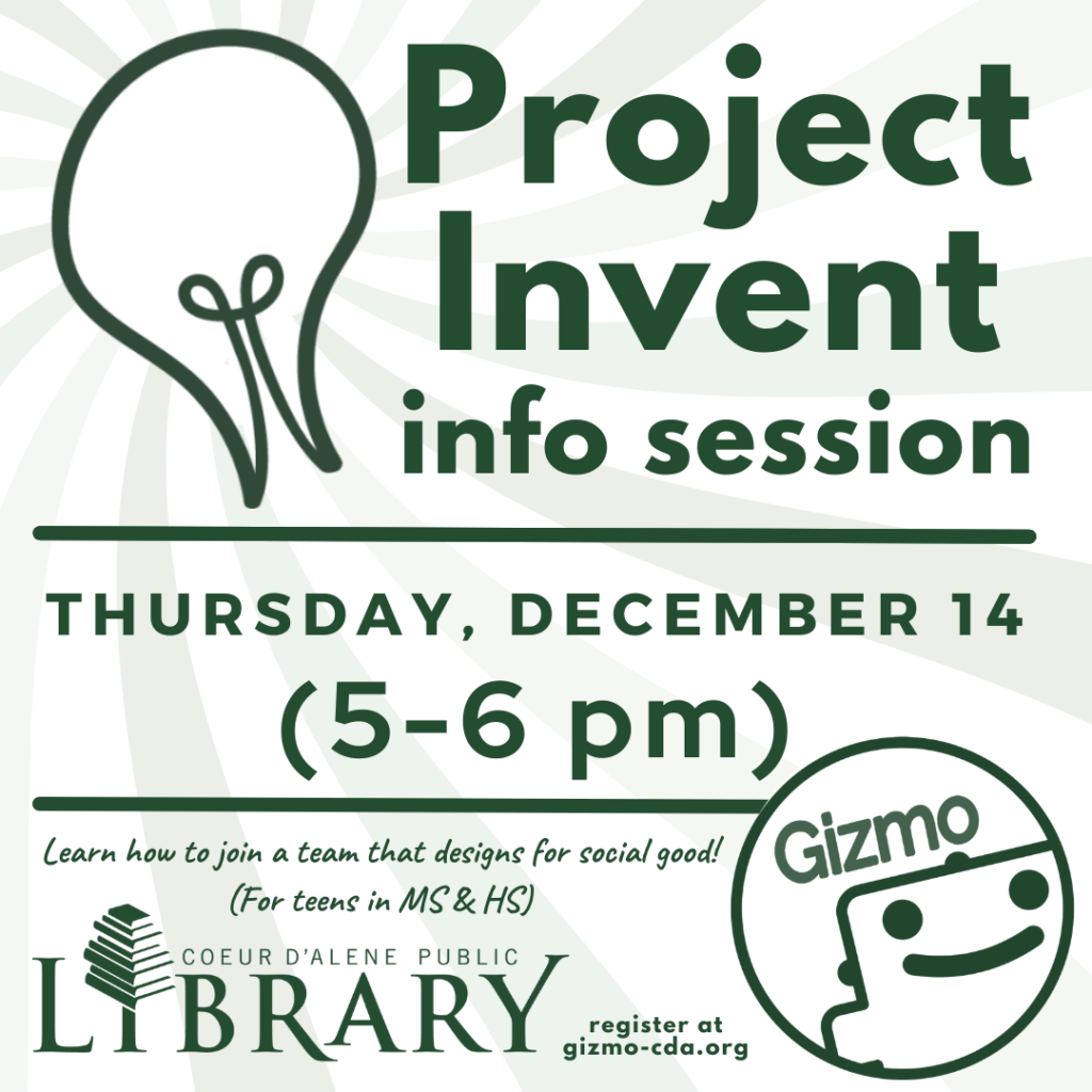 EVENTS – Coeur d'Alene Public Library